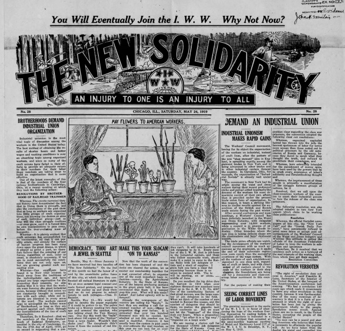 The New Solidarity (May 24, 1919) | libcom.org
